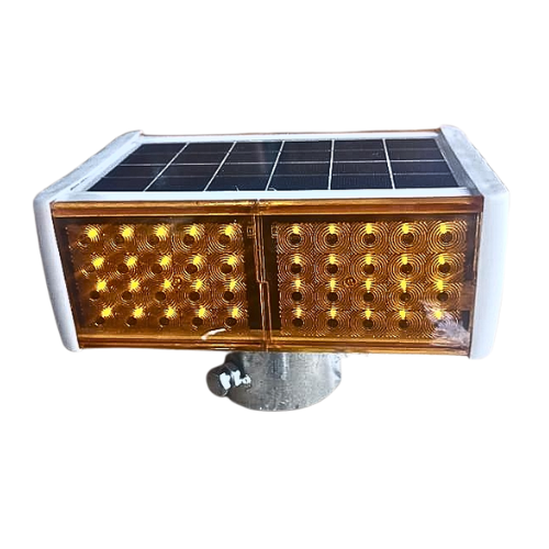 Solar Twin Head Flashing Light