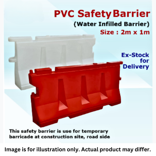 PVC Safety Water Barrier