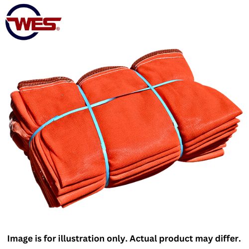 WES Orange Construction Safety Net
